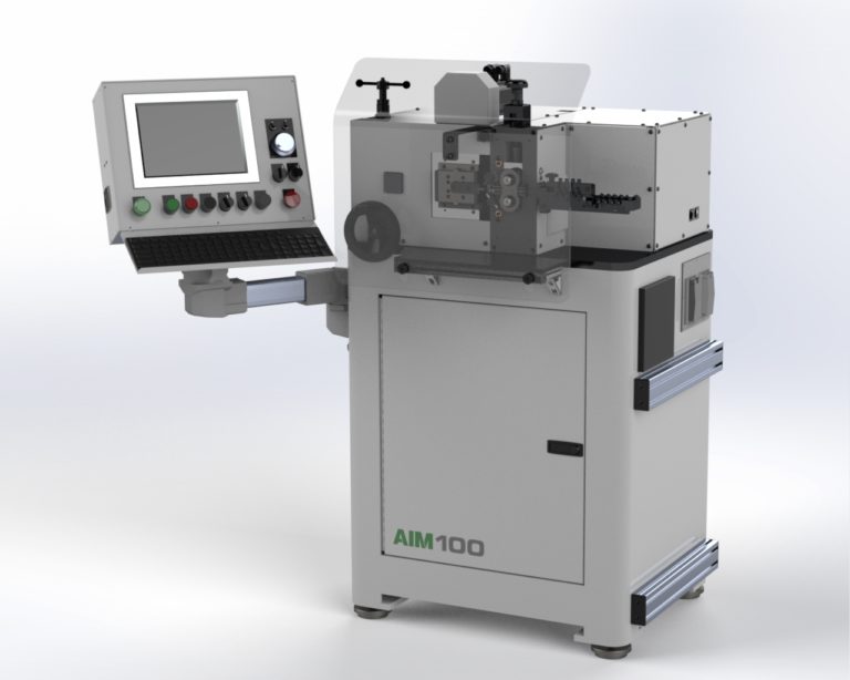 AIM 100 CNC Spring Coiler | Spring Coiling & Wire Forming Equipment