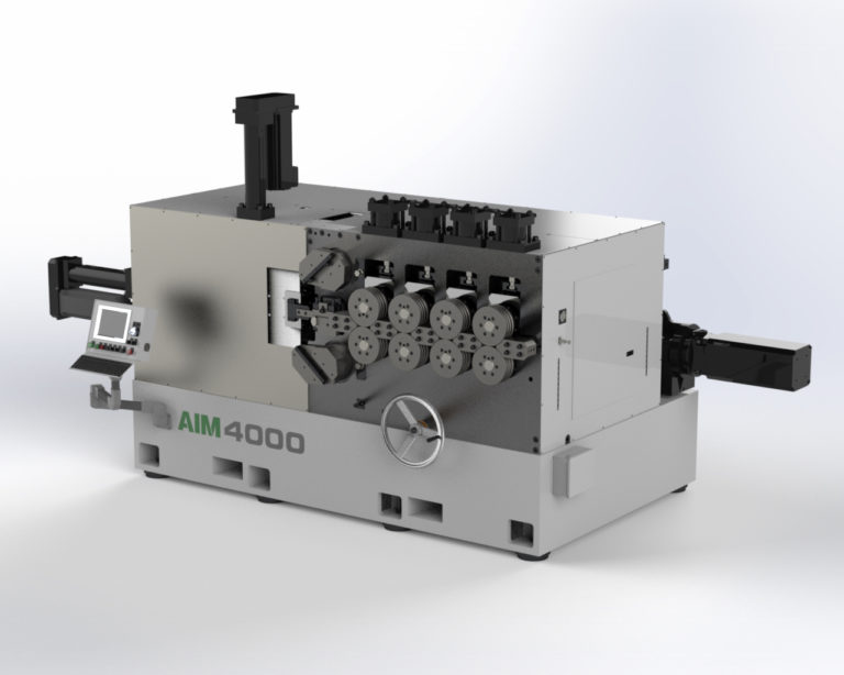 AIM 4000 CNC Spring Coiler | Spring Coiling & Wire Forming Equipment